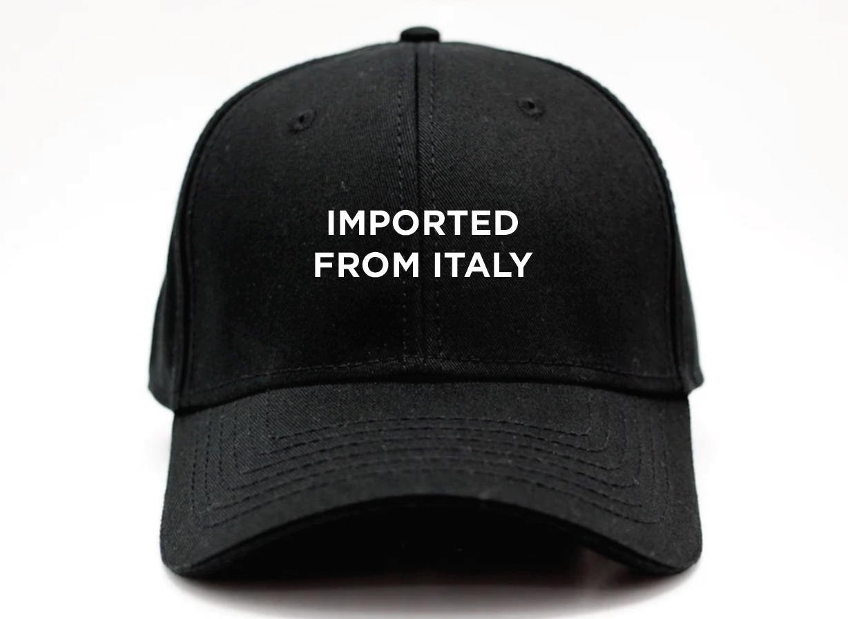Cap - Imported from Italy (Mesh) - WA Italian Club