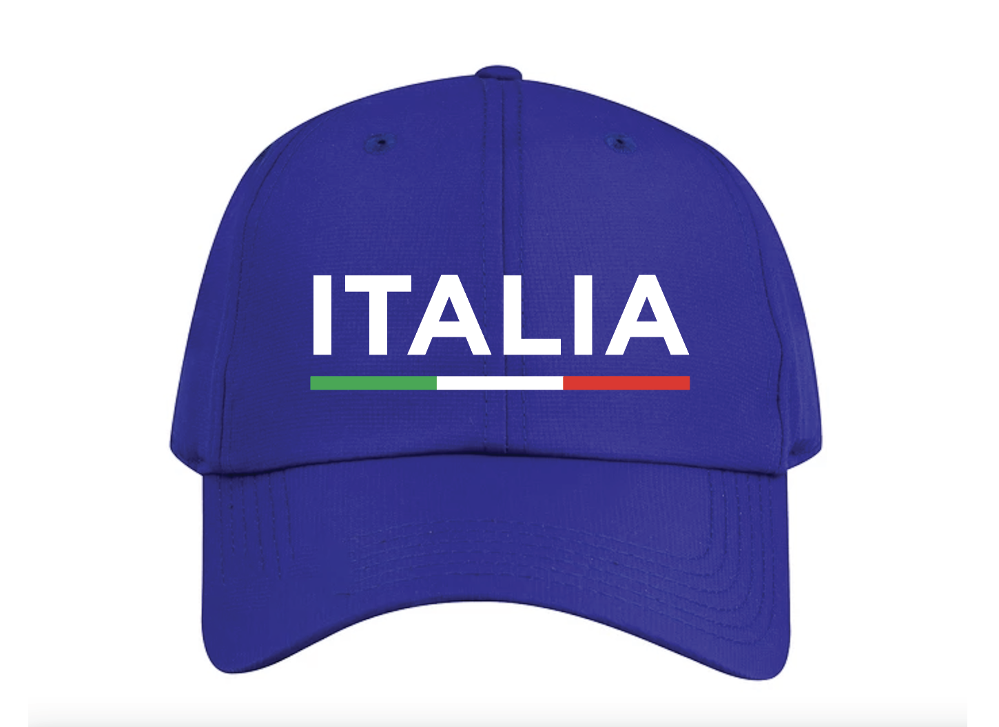 Cap - Italia (Blue/Plain) - WA Italian Club