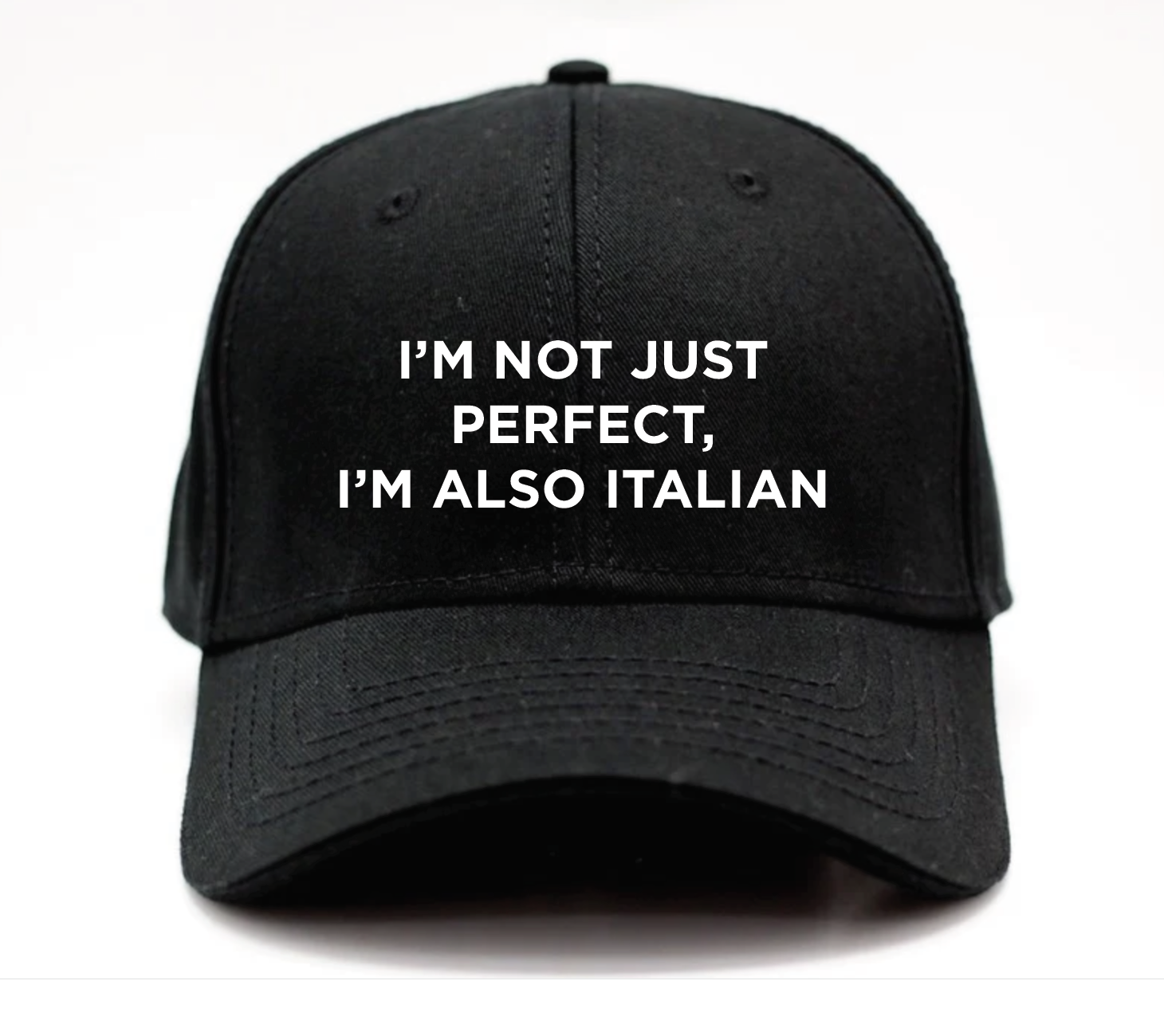 Cap - Not Perfect (Plain) - WA Italian Club